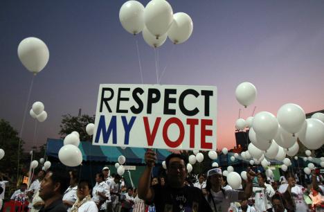 respect my vote - New Mandala