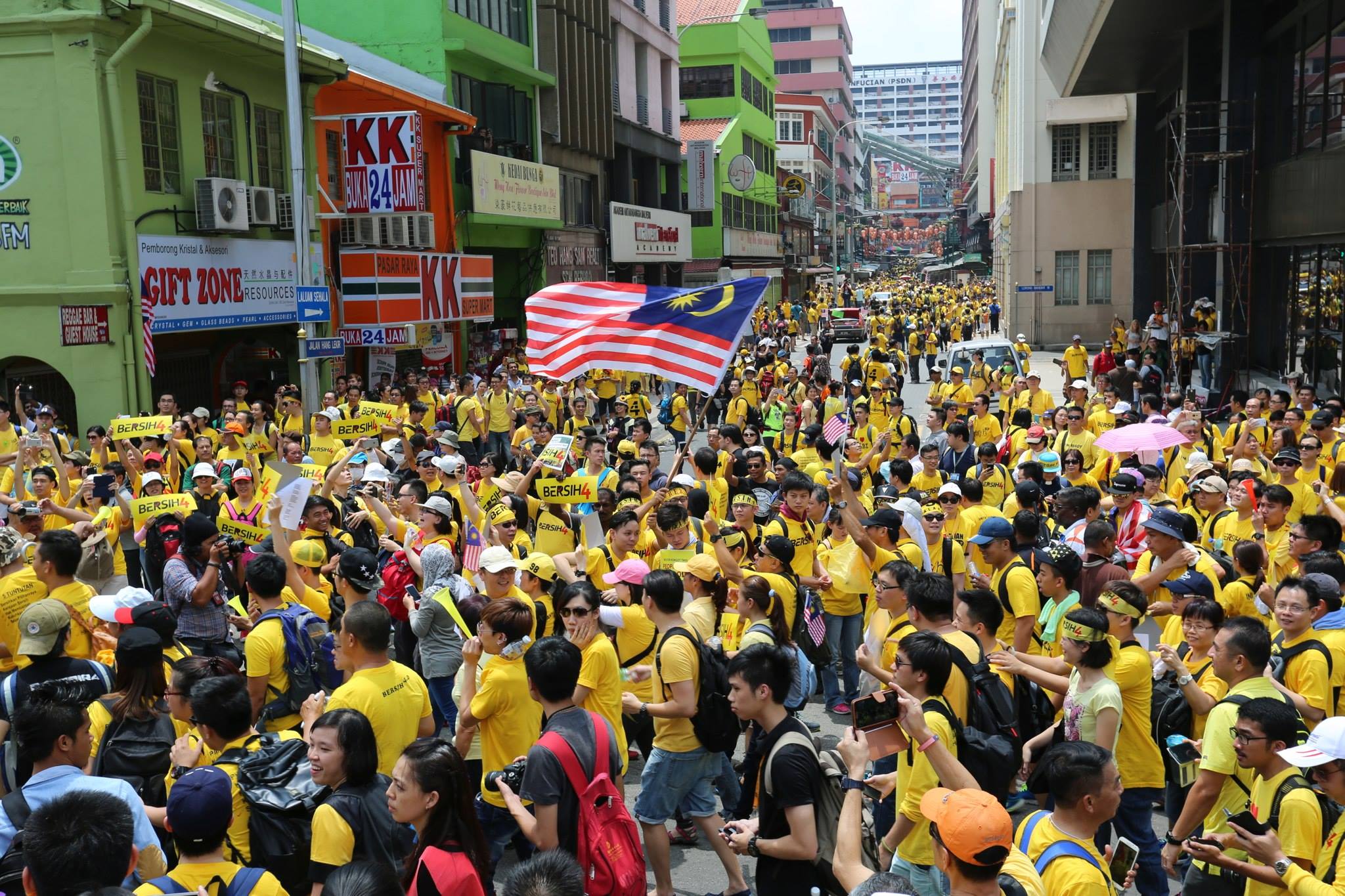 Bersih 4.0 takes over Kuala Lumpur - New Mandala
