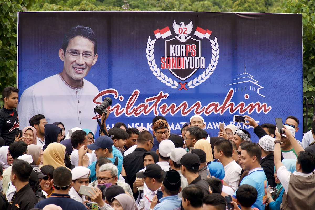 On the 2024 campaign trail with Sandi Uno - New Mandala