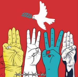 Kyaw Htoo Bala We make art in peace - New Mandala